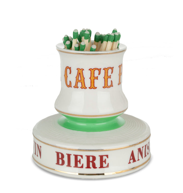 Cafe Paris Absinthe French Porcelain Match Strike – BONNECAZE
