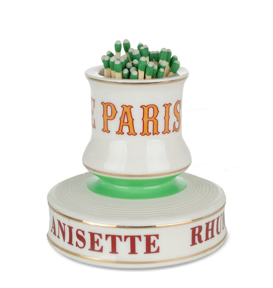 Cafe Paris Absinthe French Porcelain Match Strike – BONNECAZE